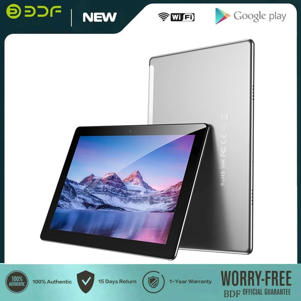 BDF-Tableta-Android-de-10-1-pulgadas-Tablet-Pc-con-Google-Play-c-maras ...