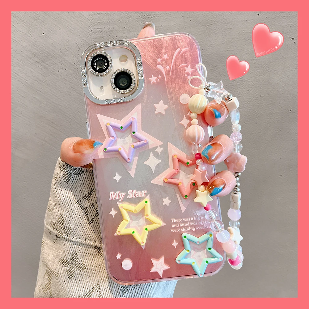 Boucho-For-iPhone-11-Fashion-3D-star-pattern-Phone-Case-for-iPhone-15 ...