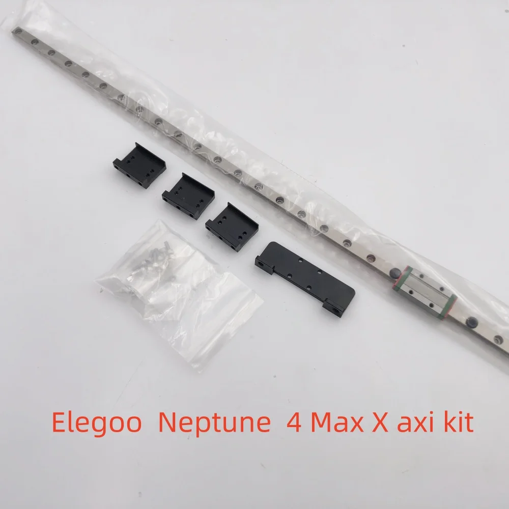 Funssor ELEGOO Neptune3/ 4 MAX 3D printer X/Y axis rail upgrade kit ...