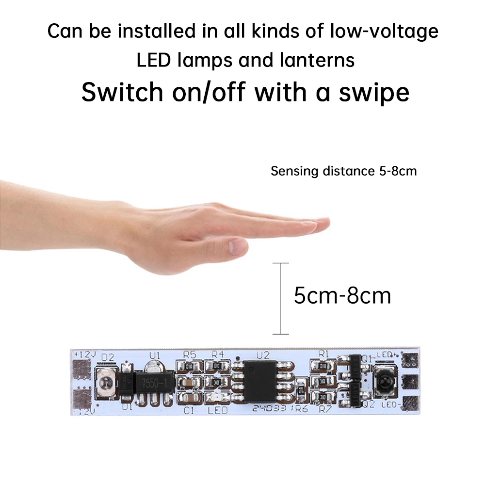 M-o-Sweep-Motion-Sensor-Switch-Detector-IR-Smart-Handwave-Dimmer-LED ...