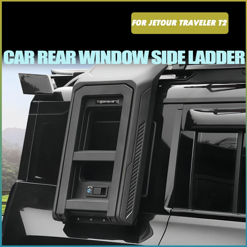 Car Rear Window Side Ladder Fit for JETOUR Traveler T2 2023-2025 ...