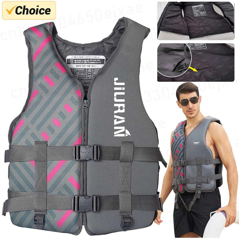Neoprene-Life-Jacket-Buoyancy-Neoprene-Life-Vest-Surf-Raft-Kayak ...