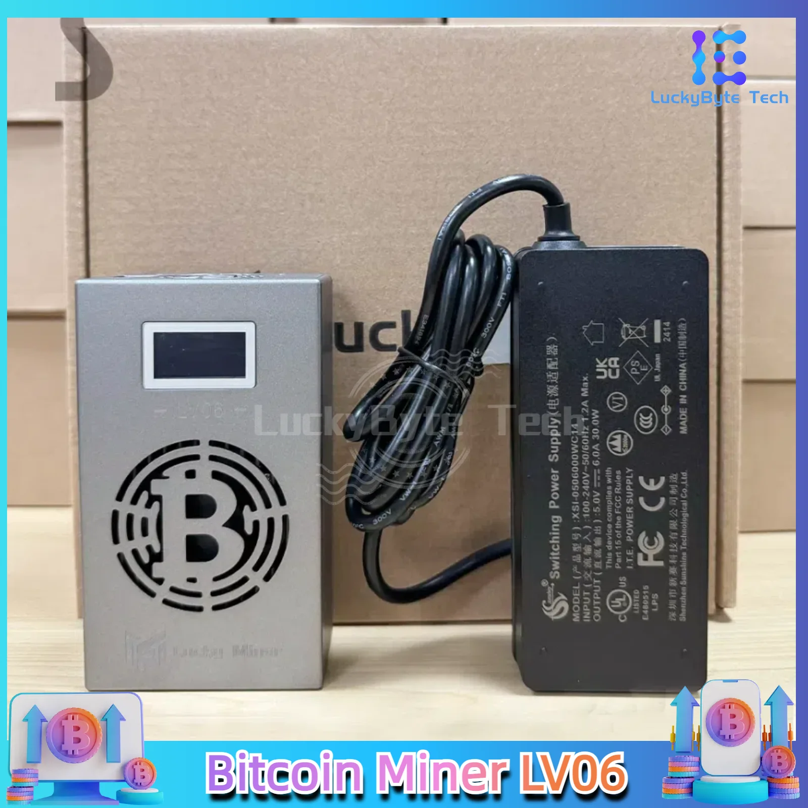 Lucky-miner-solo-miner-LV06-BM1366-504GH-S-WIFI-btc-miner-Machine-With ...