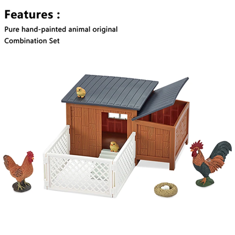 Farm-Henhouse-Model-Toy-DIY-Build-Your-Own-Farm-Children-s-Puzzle ...
