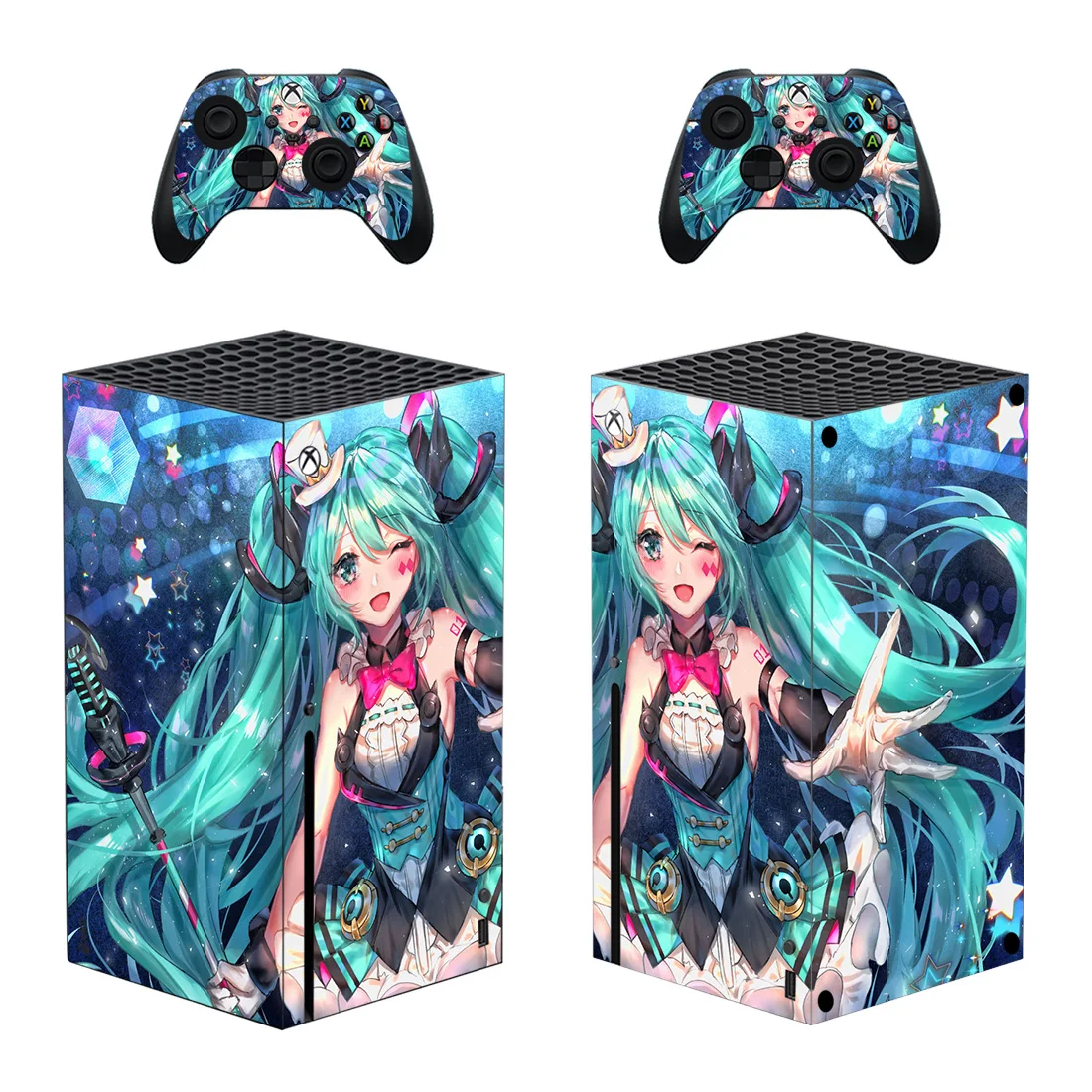 Xbox Series X Skin Vinyl Anime Girl | Skin Sticker | Decal Cover - Girl ...