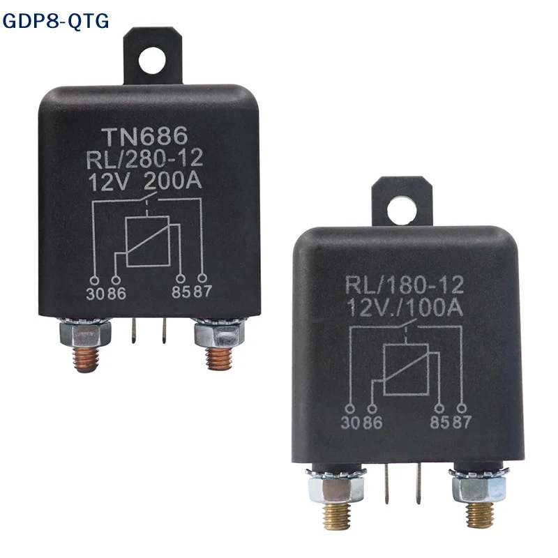 HOT! High Current Relay Starting relay 200A 100A 12V/24V Power ...