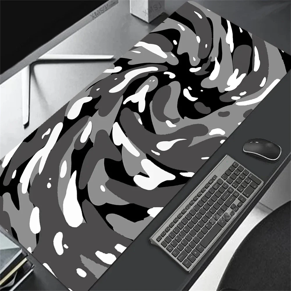 Art-Swirl-Mouse-Pad-Desk-Pad-Large-Mouse-Pad-Rubber-Keyboards-Pink ...