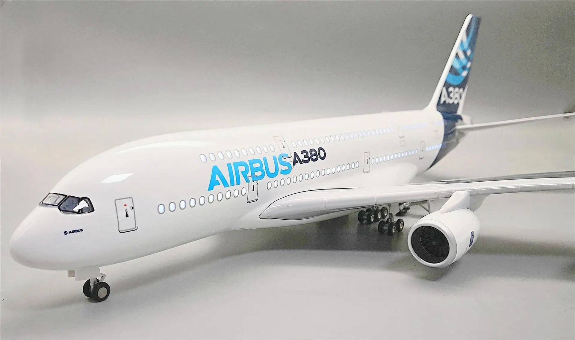47CM-1-160-Scale-Airbus-A380-Prototype-Airlines-Aircraft-Model-Die ...