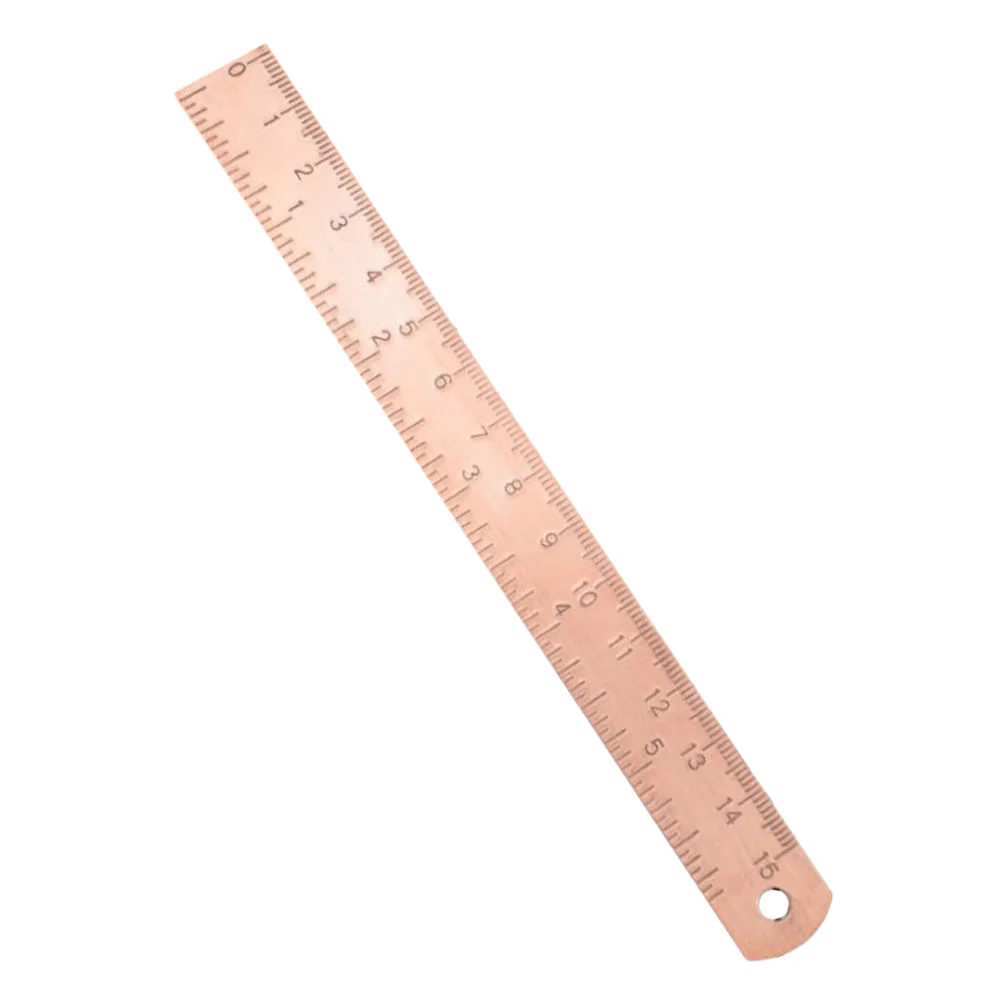 Straight-Drawing-Ruler-Tool-Scale-Drawing-Ruler-Portable-Copper ...