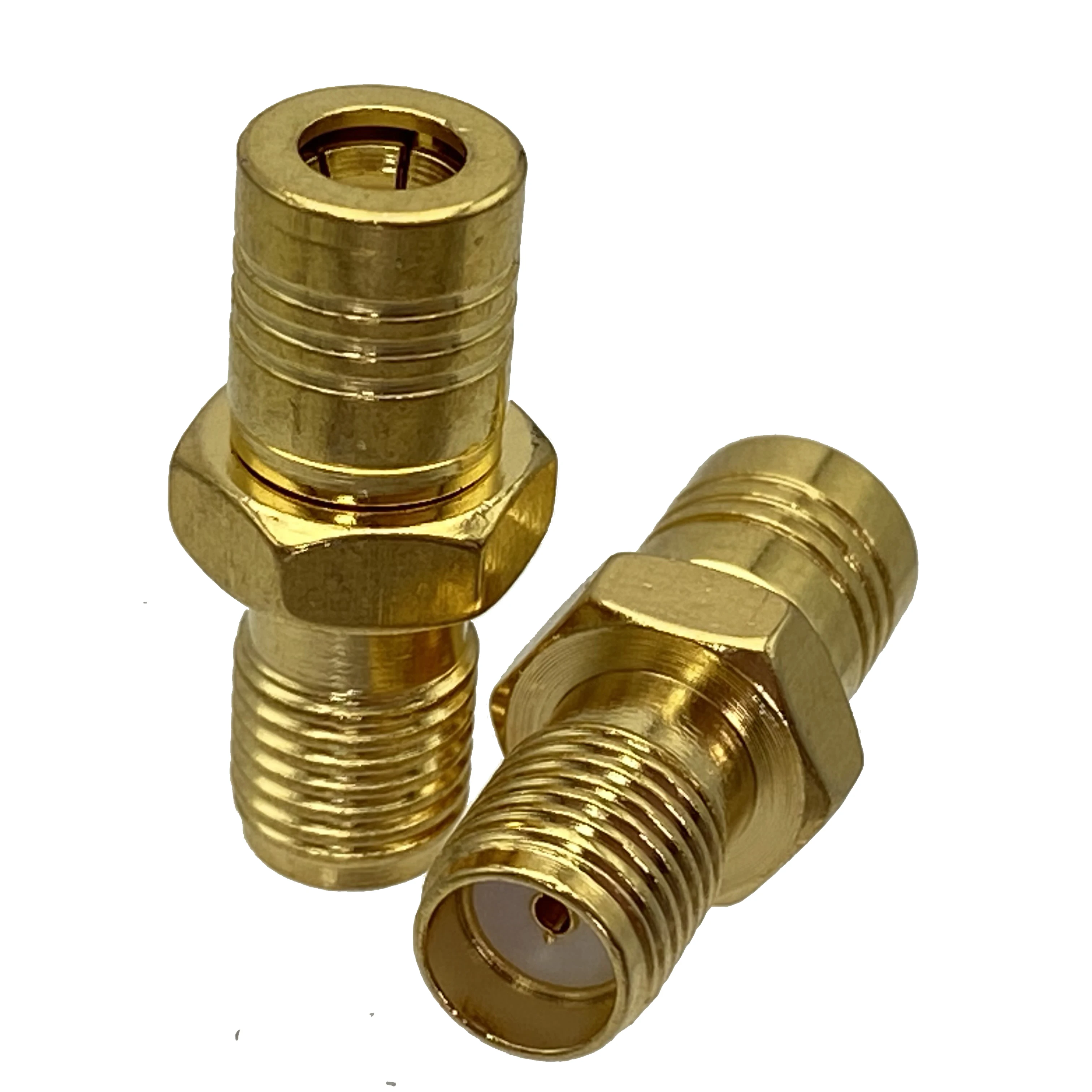 1Pcs-Connector-SMA-Female-Jack-to-SMB-Female-Jack-RF-Adapter-Coaxial ...