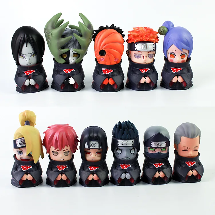 Anime-Naruto-Akatsuki-Action-Figure-Naruto-Sasuke-Kakashi-Itachi-Model ...