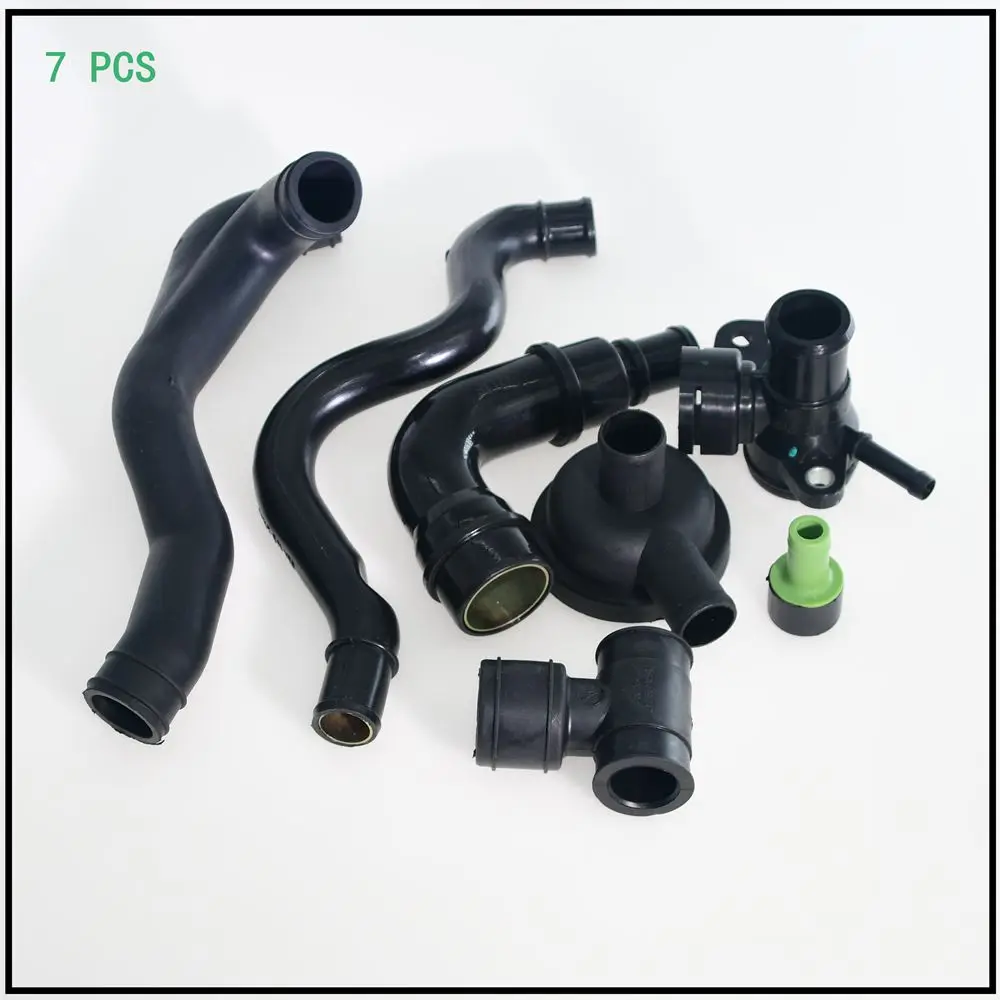 Kit de válvula de tubo de ventilación de cárter de 7 piezas para Audi ...