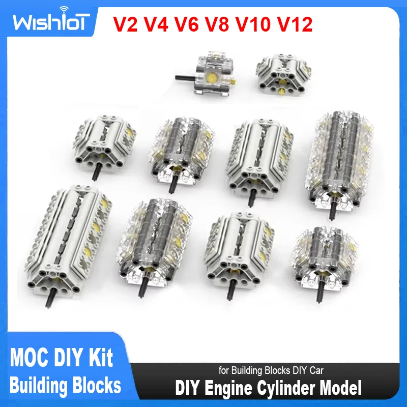 MOC-Engine-Cylinder-Model-V2-V4-V6-V8-V10-V12-Creative-Technical-Parts ...