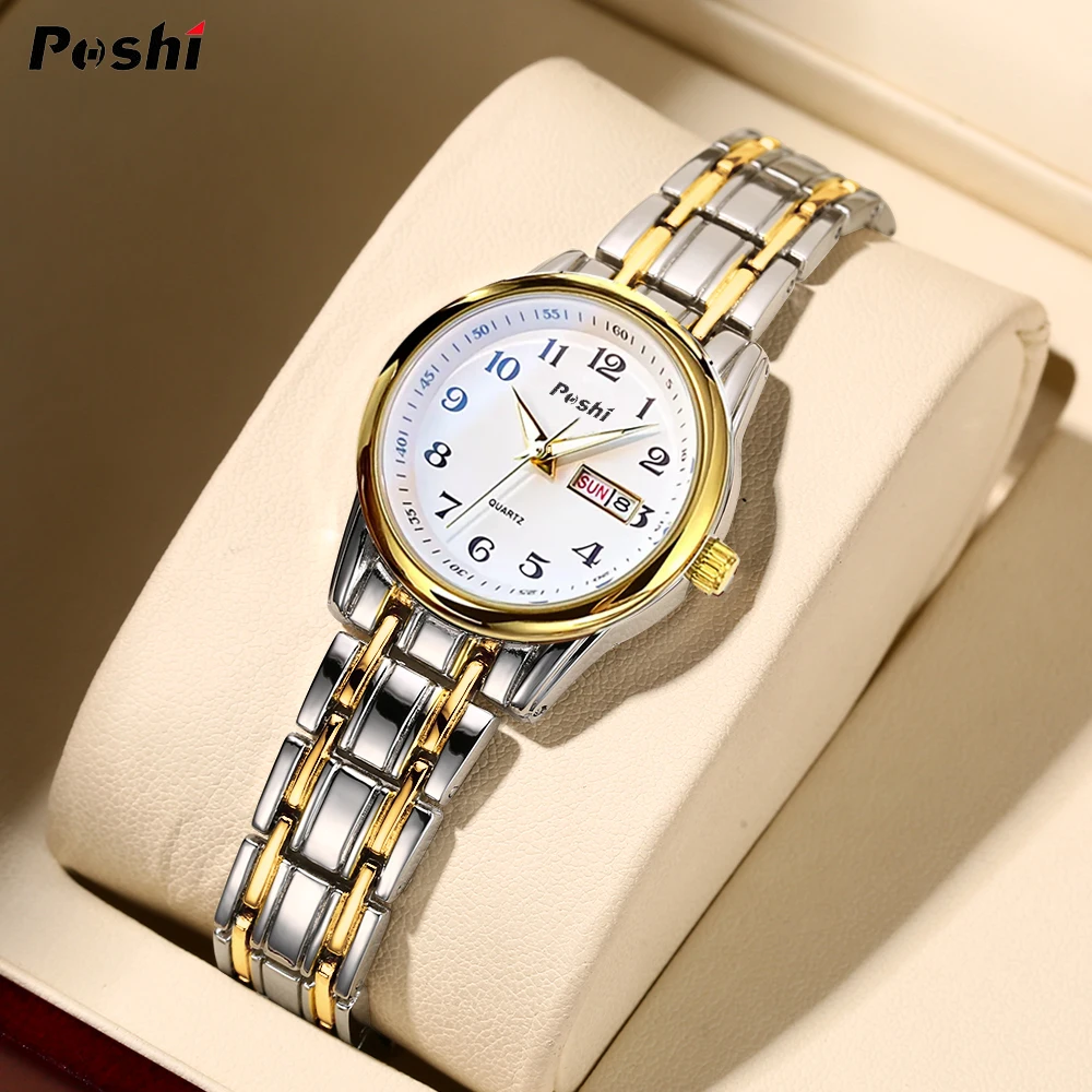 POSHI-Original-Waterproof-Quartz-Watch-for-Women-Fashion-Ladies ...