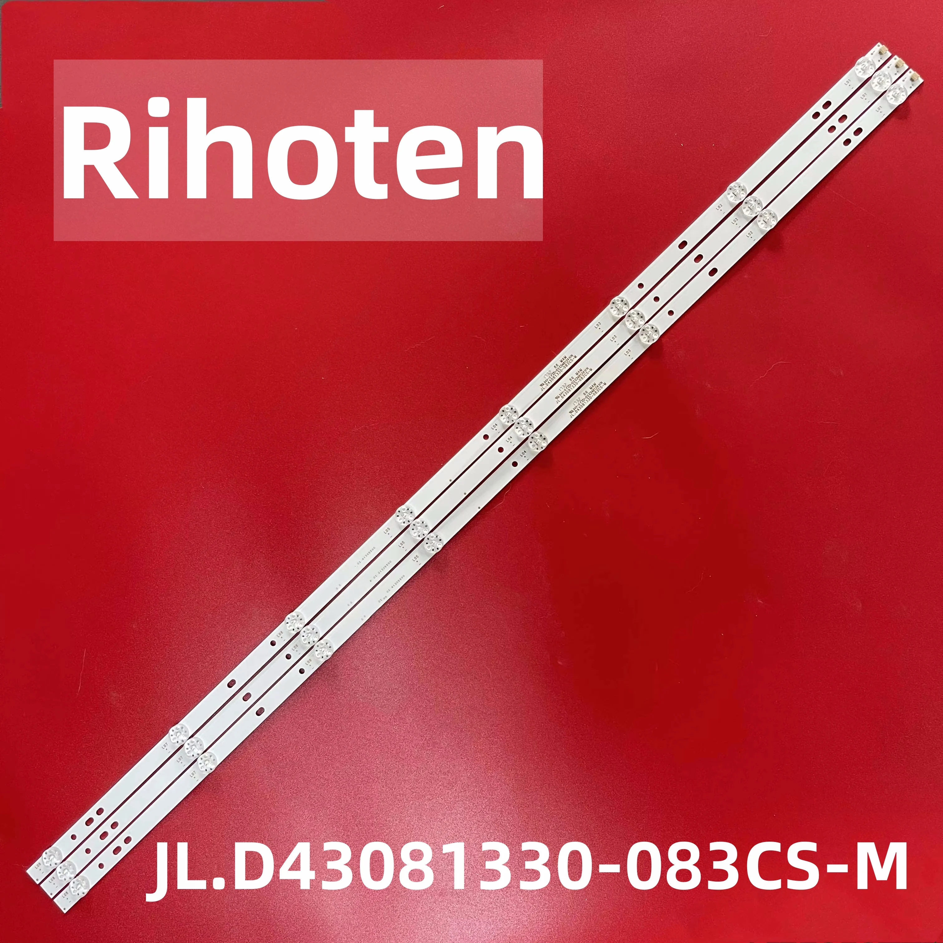New LED Backlight Strip 8Lamps JL.D43081330-083CS-M E469119 For ...
