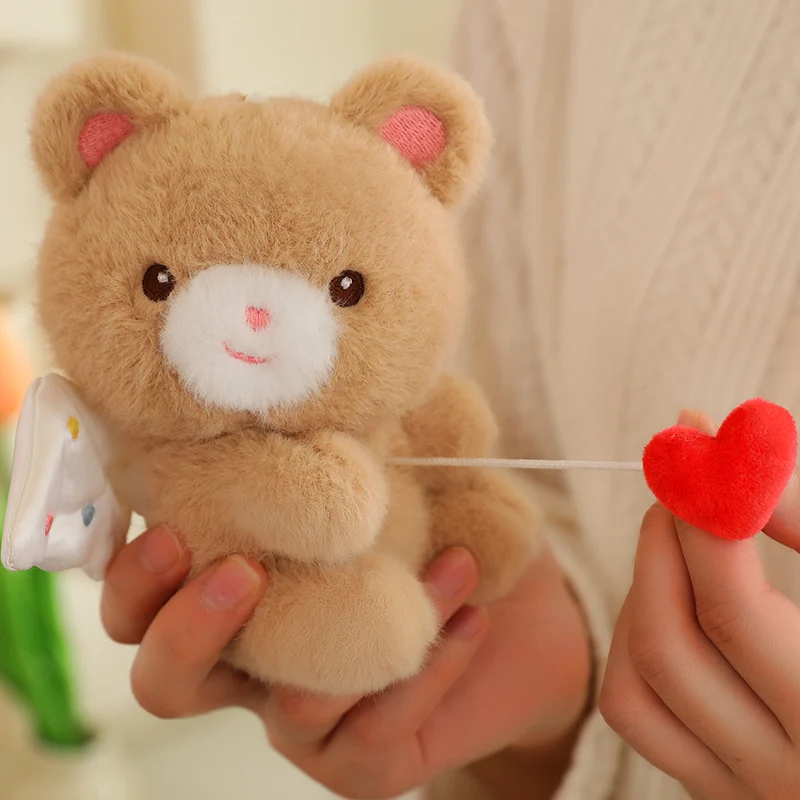10CM-Pulling-Rope-Plush-Toy-With-Wings-That-Move-Bear-and-Rabbit-Plush ...