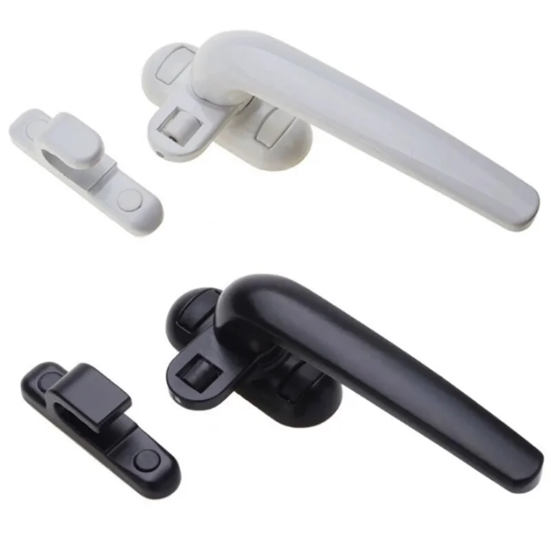 Casement Window Aluminum Alloy Left / Right Hand Locking Handles Grips ...