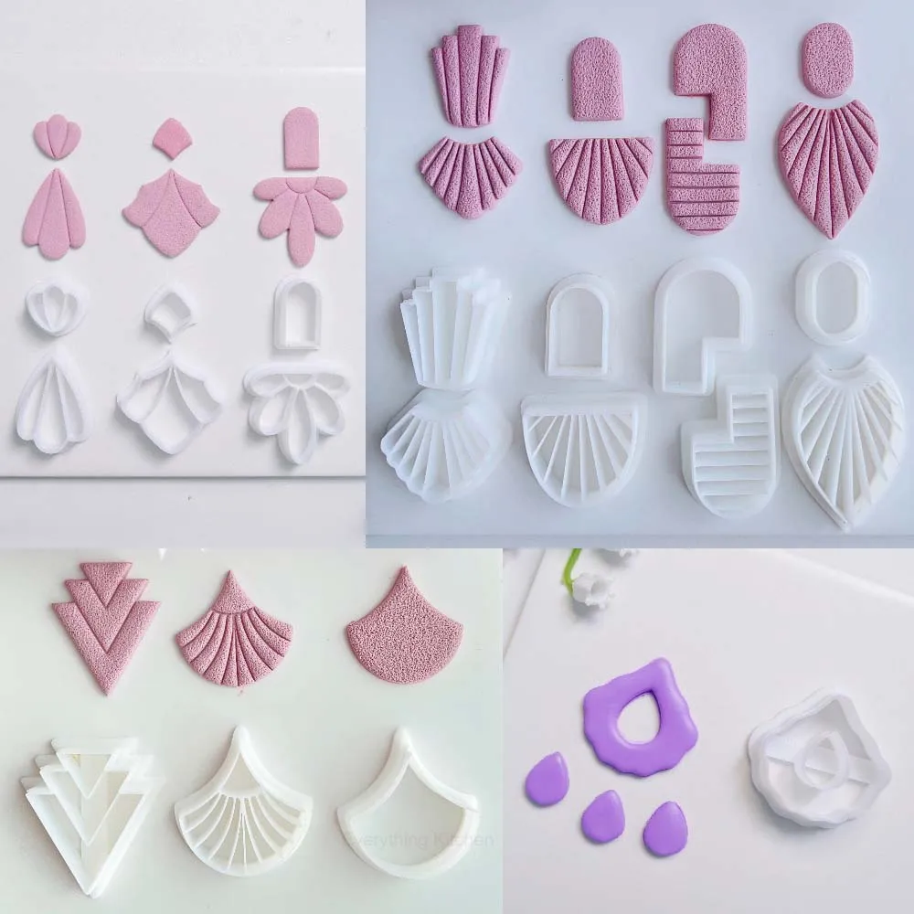 Minimalism French Style Art Decor Polymer Cutters Polymer Clay Cutter ...