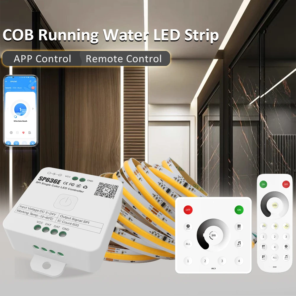 WS2811-COB-Horse-Running-Led-Strip-24V-360LEDs-M-BanlanX-APP-Control ...