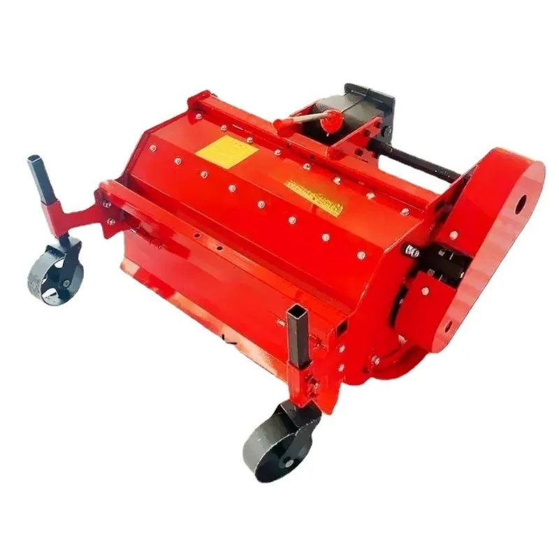 Walking-Tractor-Field-Straw-Chopper-Shredder-Weed-Grinder-Corn-Field ...