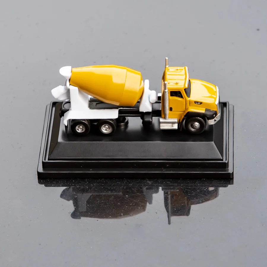 Simulation Miniature Cement Mixer Car Model Alloy Engineering Vehicle ...