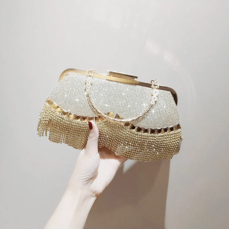 Pearl-Women-s-Dinner-Bag-Rhinestone-Tassel-Dress-Bag-Banquet-Handbags ...