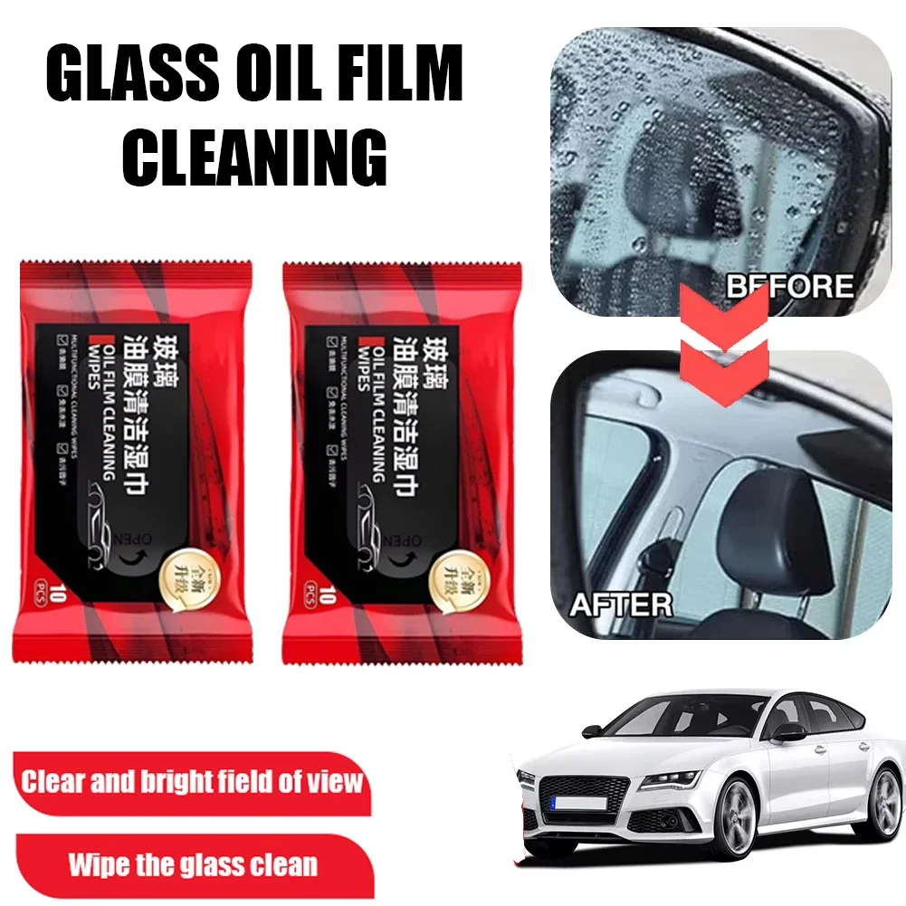 10-50Pcs-Car-Glass-Oil-Film-Removal-Wipes-Oil-Film-Cleaning-Wipes ...