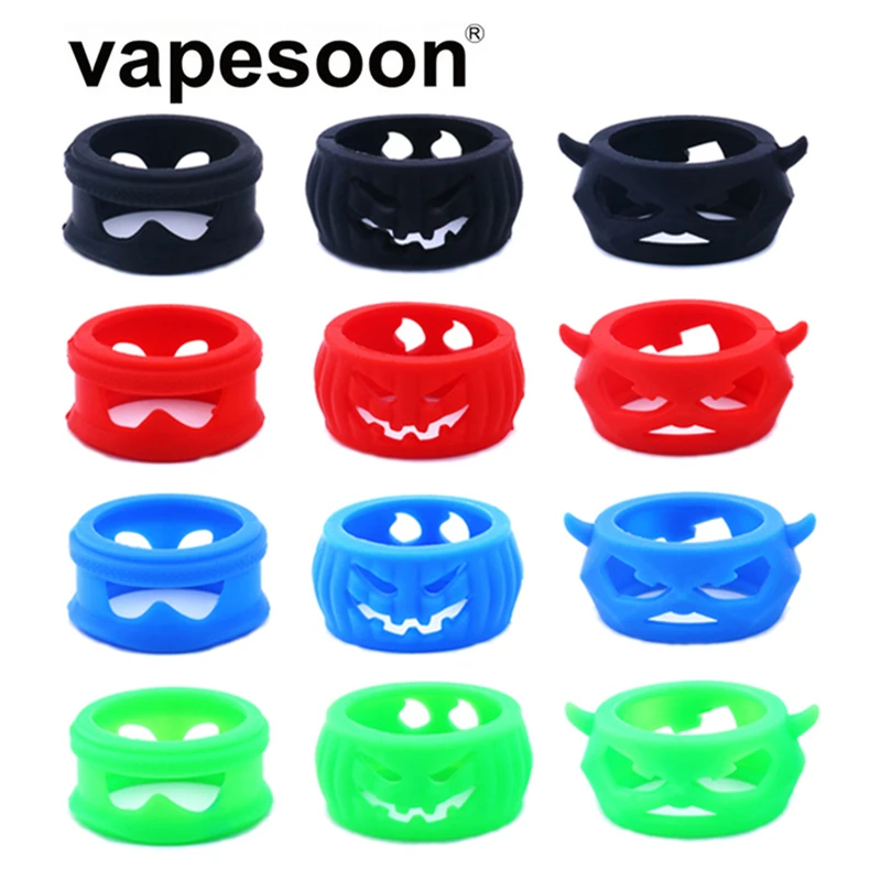 Glass-Protective-Silicone-Vape-Band-Ring-Shield-for-Tank-Tube-Bulb ...