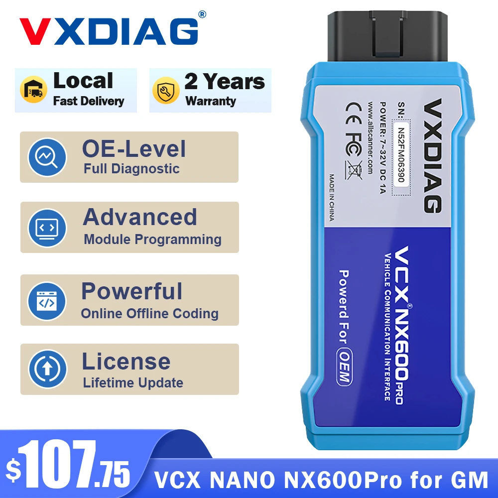 VXDIAG-VCX-NANO-NX600Pro-for-GM-USB-WiFi-Version-Car-OBD2-OE-Level ...