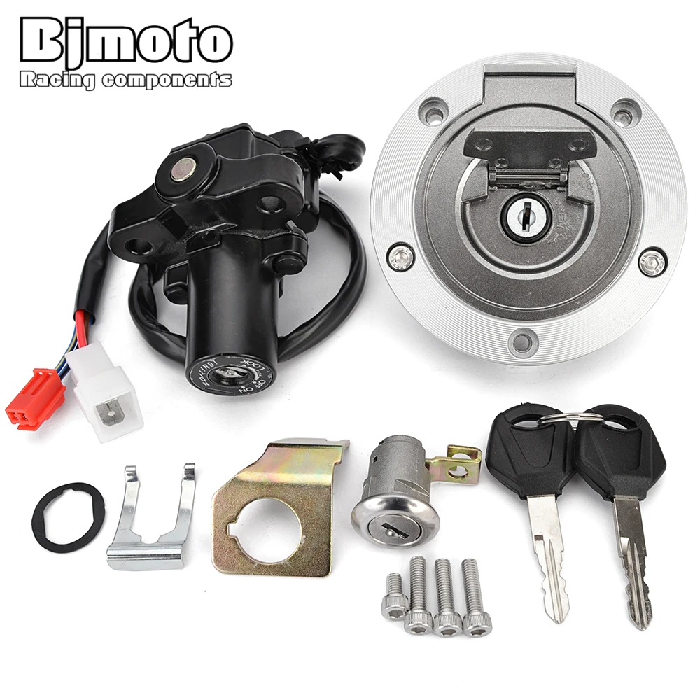Ignition-Switch-Fuel-Gas-Cap-Seat-Lock-Key-Set-For-Yamaha-MT01-MT-01 ...