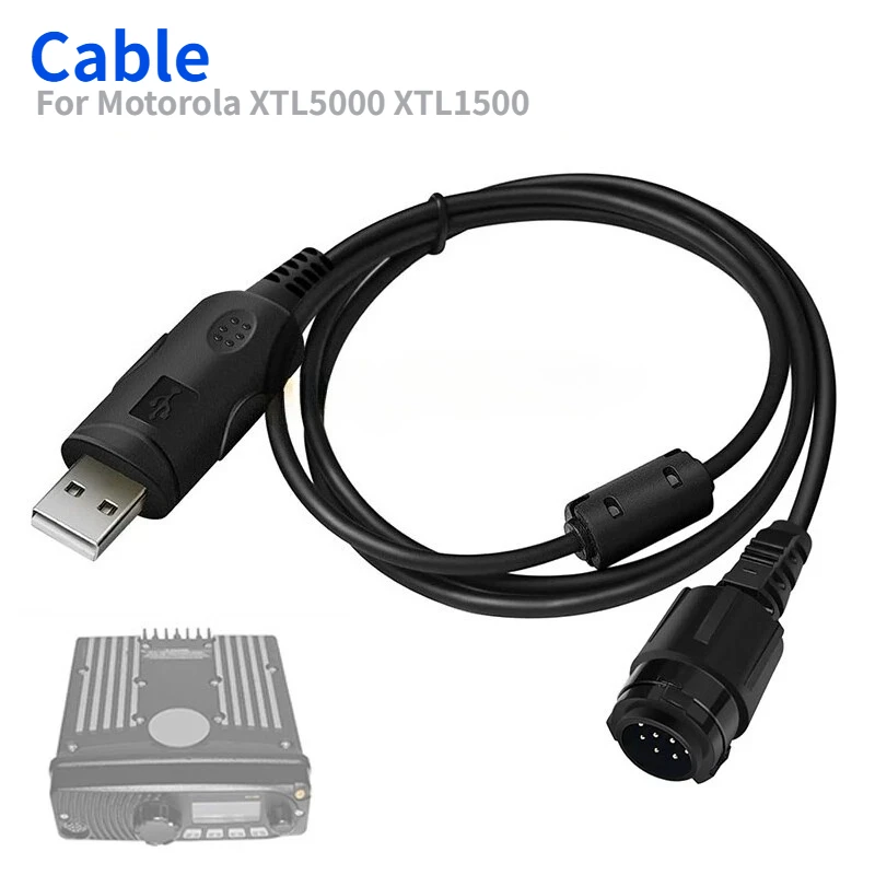 Cable de programación USB HKN6184 para Motorola XIR M8268 M8260 M8228 ...