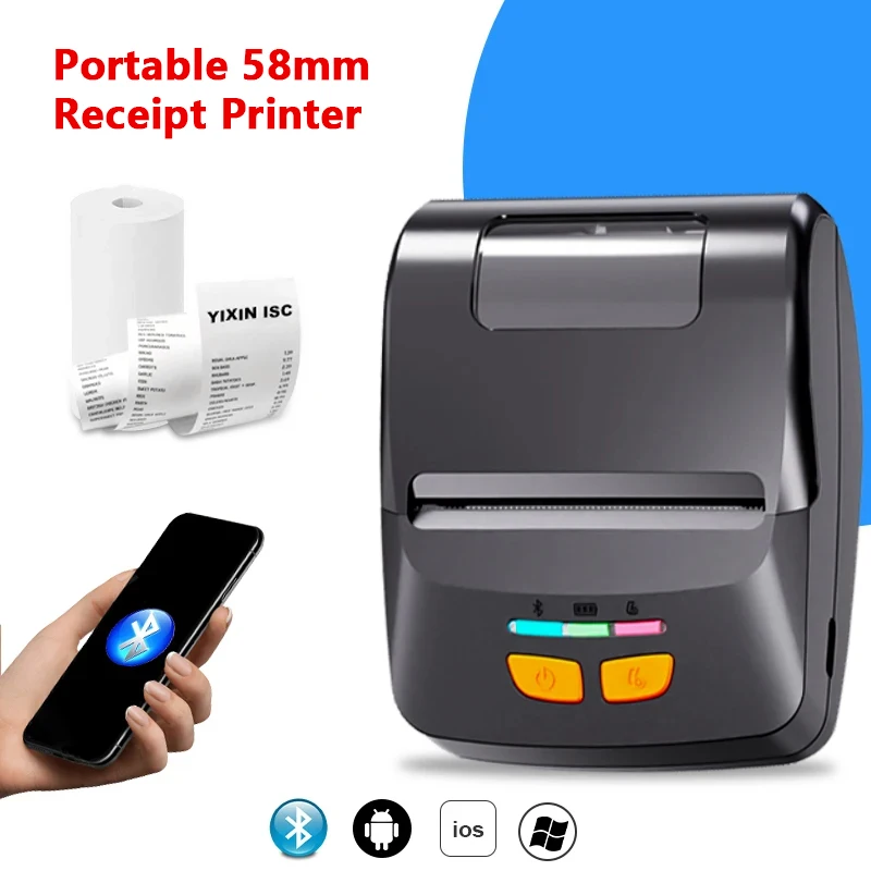 Mini-Thermal-Receipt-Printer-58mm-Portable-Mobile-Bill-Ticket-Bluetooth ...