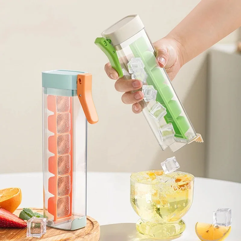 Creativity-Ice-Cube-Tray-Easy-Demould-Ice-Maker-with-Handle-Single-Hand ...
