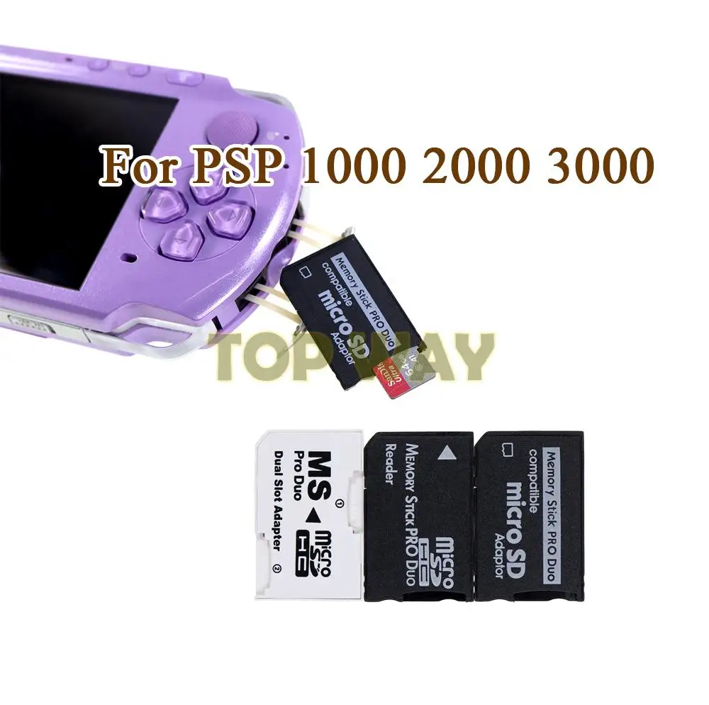 1pc micro sd sdhc tf à vara de memória ms pro duo psp adaptador ...