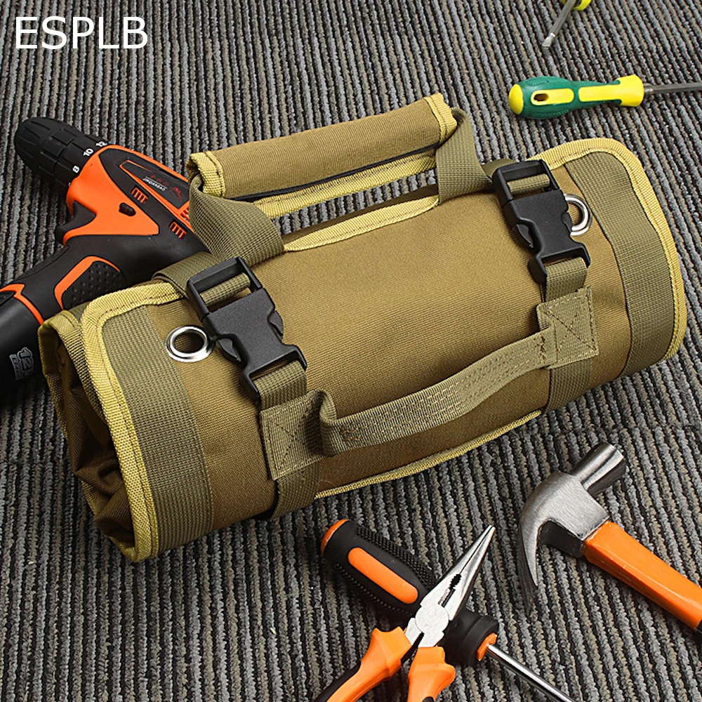 ESPLB-Portable-Thicken-Canvas-Hardware-Rool-Tool-Car-Bag-with-6-Pockets ...