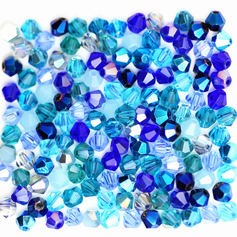 Isywaka-Perles-multicolores-en-cristal-bicone-autrichien-perles-de ...