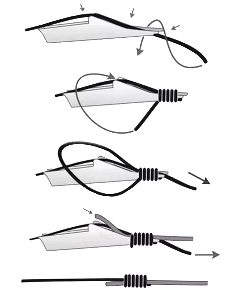 Fast-Tie-Tying-Knot-Tool-ABS-Tie-Hook-Device-Manually-Fish-Hook-Wire ...