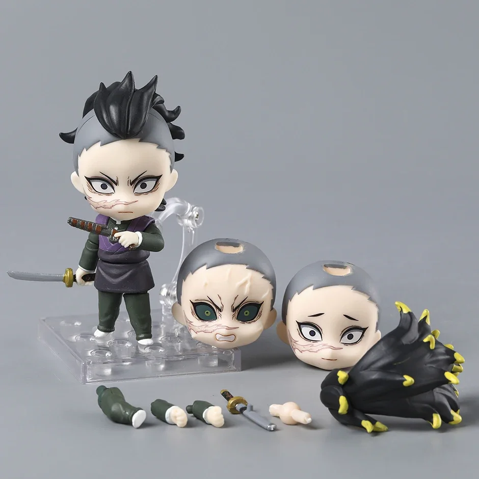 #2505 Shinazugawa Genya Q Anime Action Figure Model Toy Face Change ...