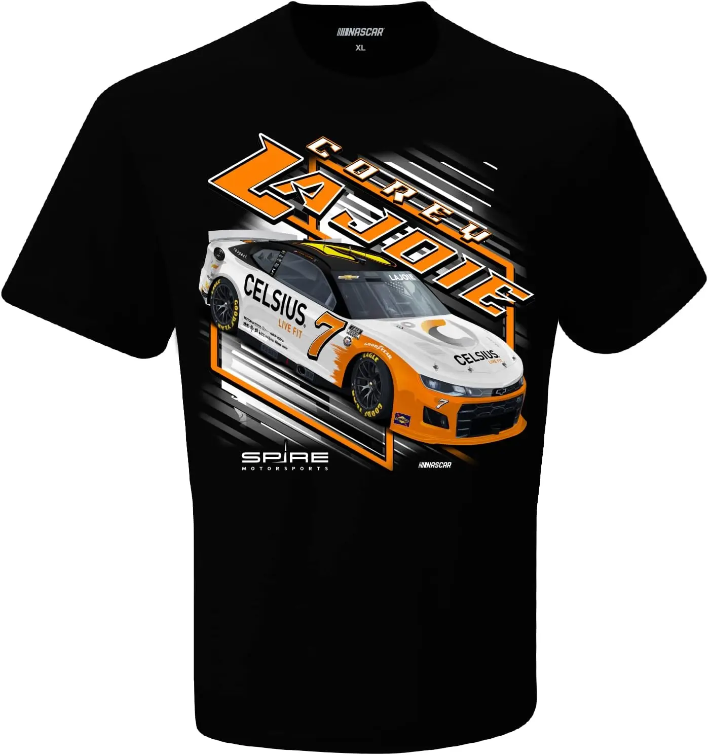 Corey-Lajoie-7-NASCAR-2023-Celsius-Spire-Motorsports-Racing-Team-1 ...