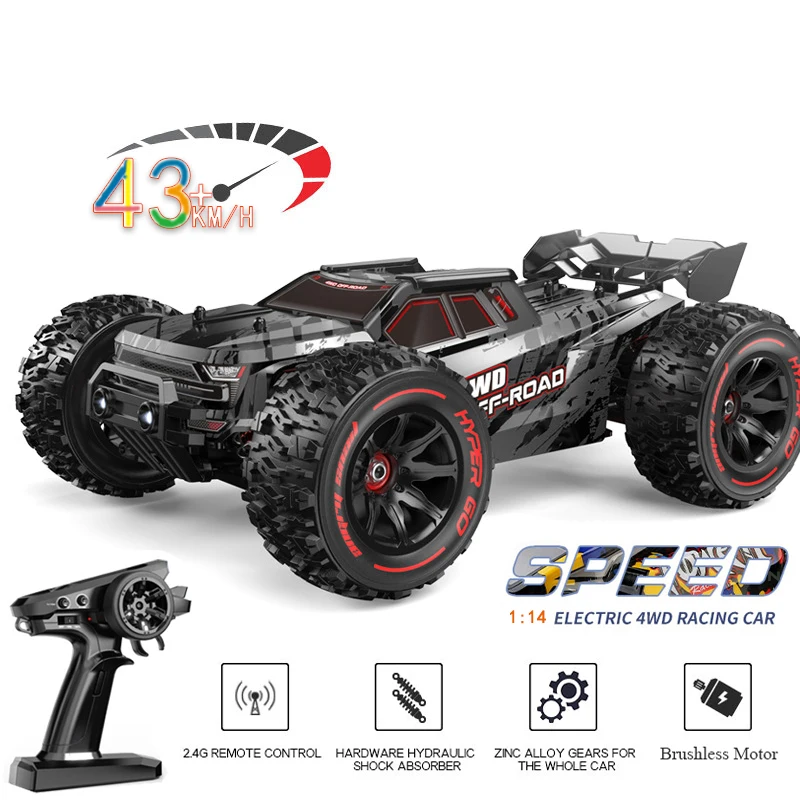 Mjx Hyper Go 14209 14210 1/14 Scale 4wd Brushless High-speed R/c Off ...