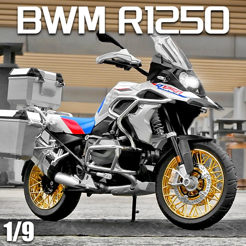 1:9 R1250GS ADV Alloy Die Cast Motorcycle Model Toy Vehicle Collection ...