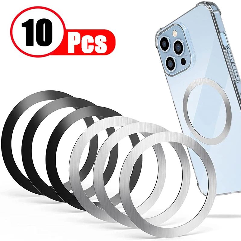 Universal Magnetic Metal Plate Ring Car Magnet Phone Holder Magsafe ...