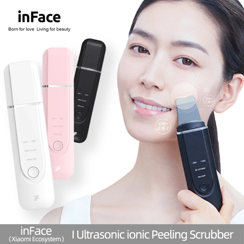 Inface-Ultrasonic-Face-Scrubber-Massager-For-Face-Vibrators-Ion ...