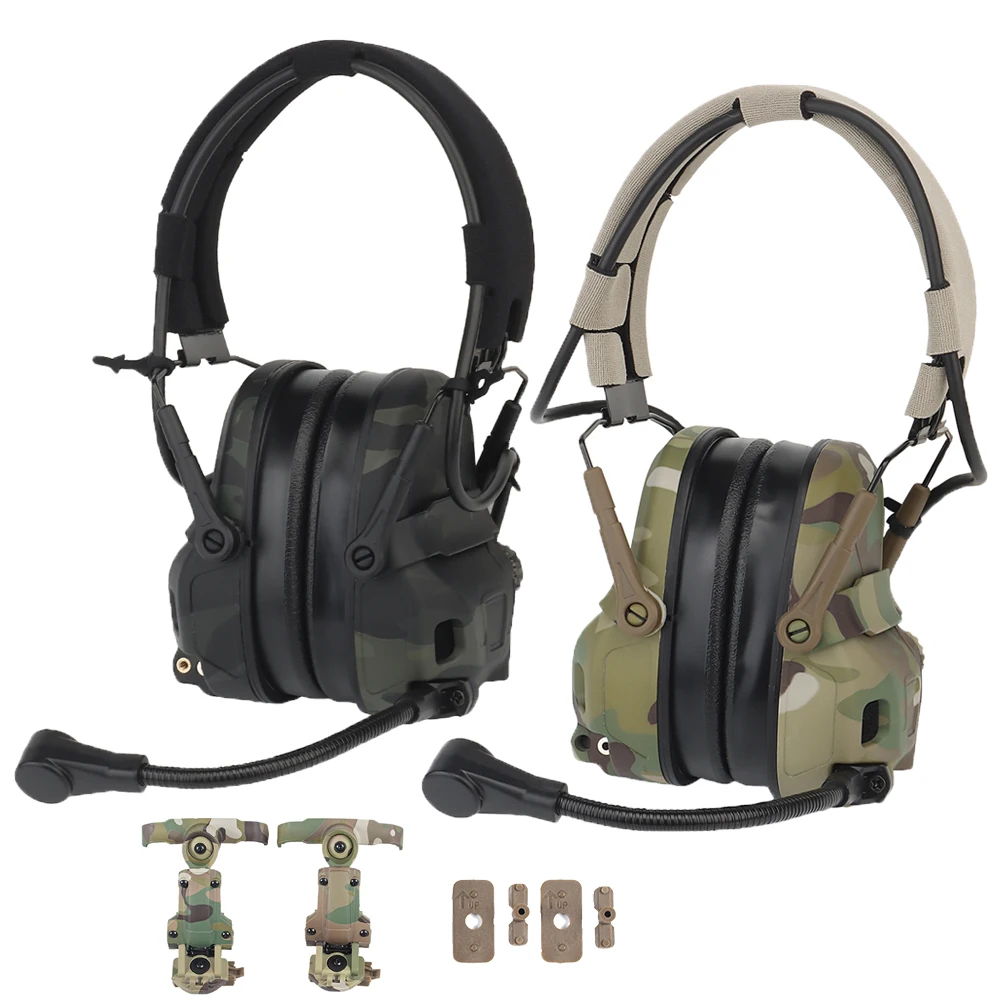 Tactical-Headset-Militar-Hunting-Shooting-Noise-Reduction-Headset-for ...