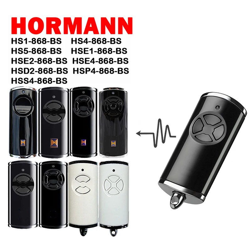 HORMANN-BS-868MHz-HSE4-HSE1-HSE2-HS1-HS4-HS5-HSS4-HSP4-HSD2-Garage ...
