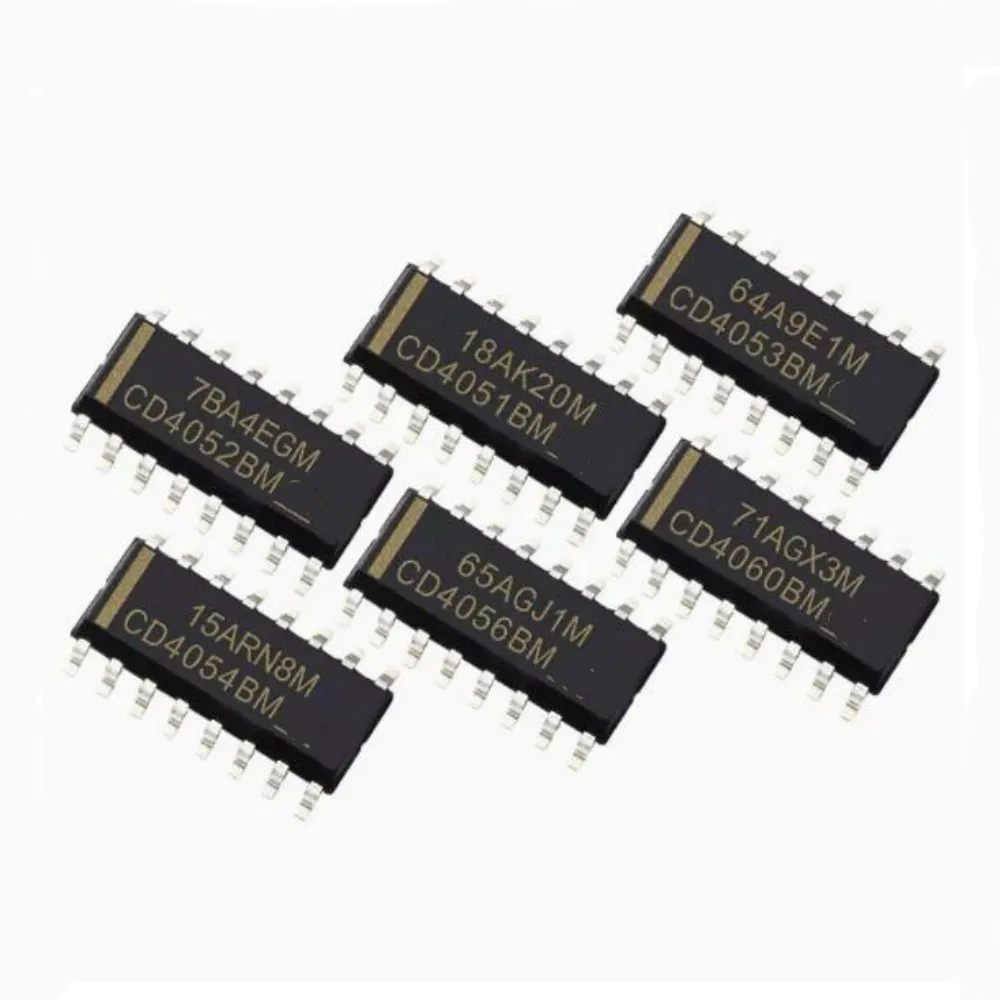 10PCS-CD4049-4050-4051-4052-4053BM-SMD-SOP-16-Octal-One-Analog-Switch ...