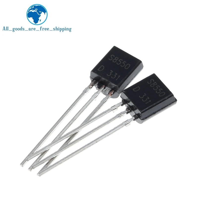 100 قطعة S8550 TO92 S8550D إلى 92 8550 الترانزستور (PNP) 0.5A 40V S8050 ...