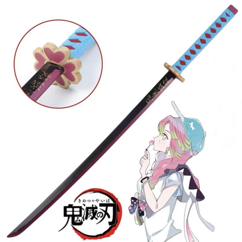 104cm Kimetsu Yaiba Sword Weapon | Demon Slayer Cosplay Mitsuri Sword ...