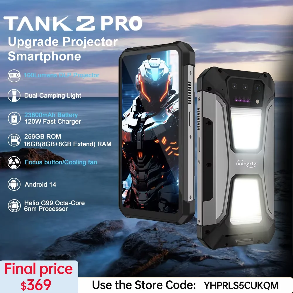 Unihertz-8849-tank-2-Pro-rugged-phone-Android-14-16GB-256GB-with ...
