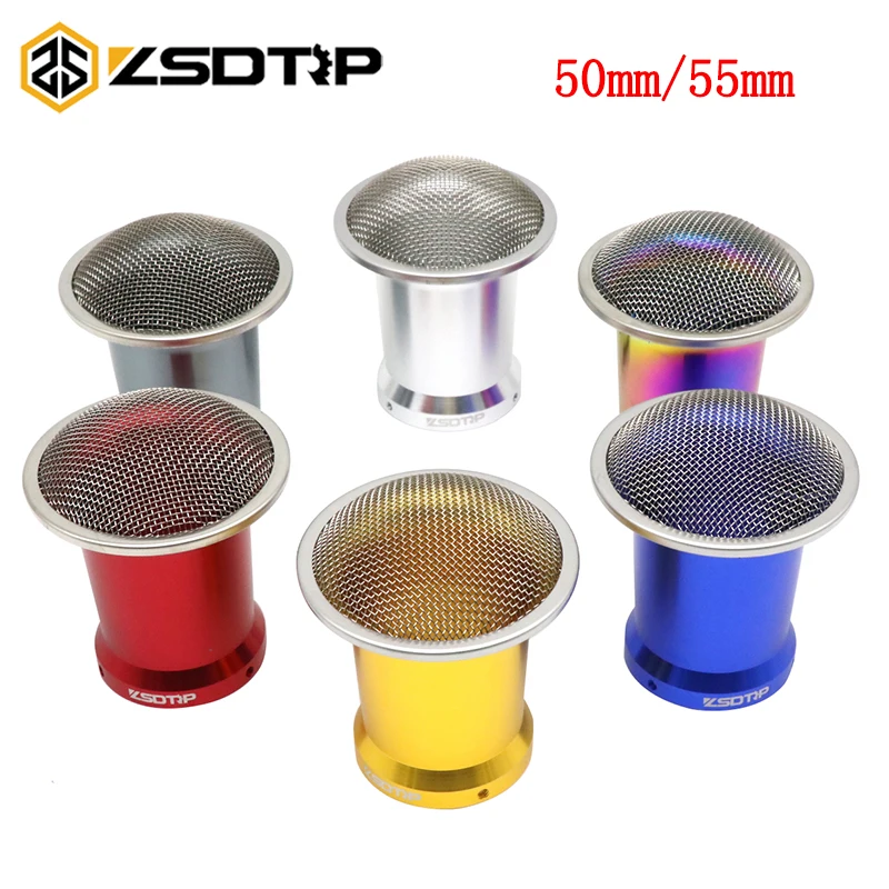 ZSDTRP-Motorcycle-PWK-Carburetor-50mm-55mm-Velocity-Stack-Net-Long-Air ...